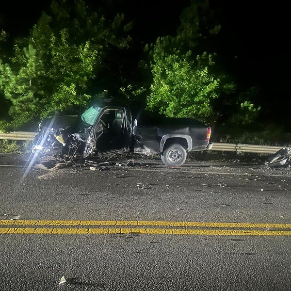 Driver sustains serious injuries in Bourne head-on crash