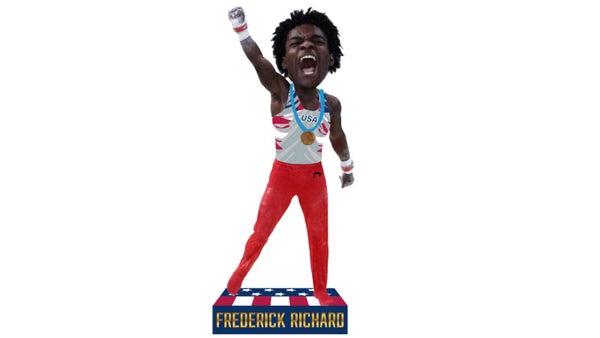 Gymnast Frederick Richard now has his own official bobblehead