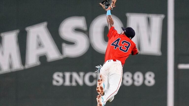 Watch: Red Sox shortstop Ceddanne Rafaela makes highlight grab