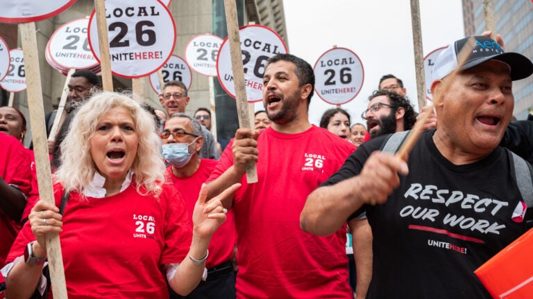 Boston hotel workers vote to strike