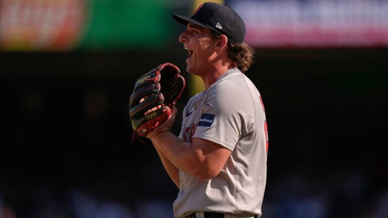 Red Sox' Zach Penrod debuts after long journey to big leagues