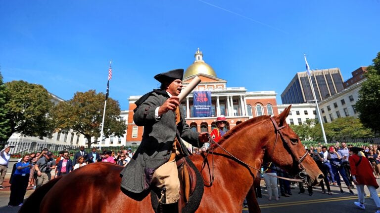 Massachusetts is celebrating 250 years of the American Revolution