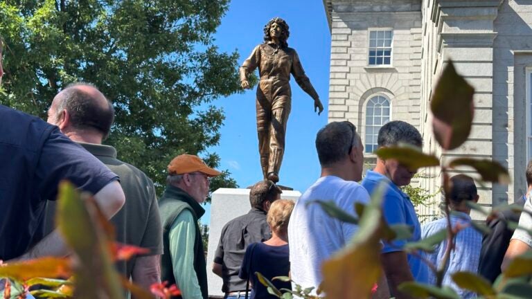 Christa McAuliffe first woman with a statue on N.H. capitol grounds