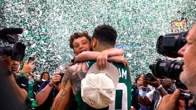 Watch: Celtics play game of 'Duck-Duck-Deuce' at practice