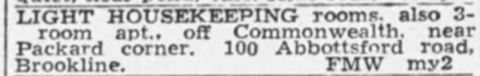 How did Packard's Corner get its name?