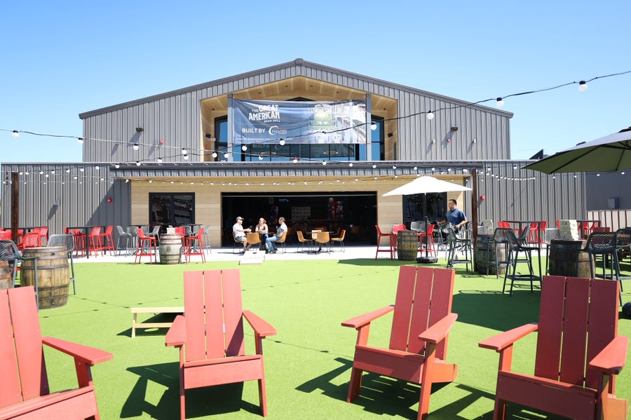 A first look at the now open Great American Beer Hall in Medford