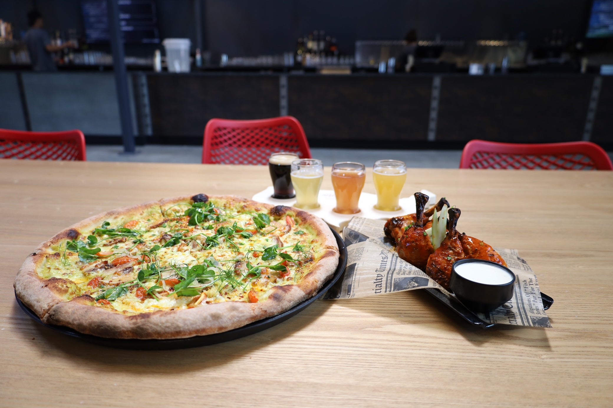 A first look at the now open Great American Beer Hall in Medford