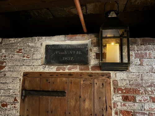 What we saw on a tour of the crypt beneath Old North Church