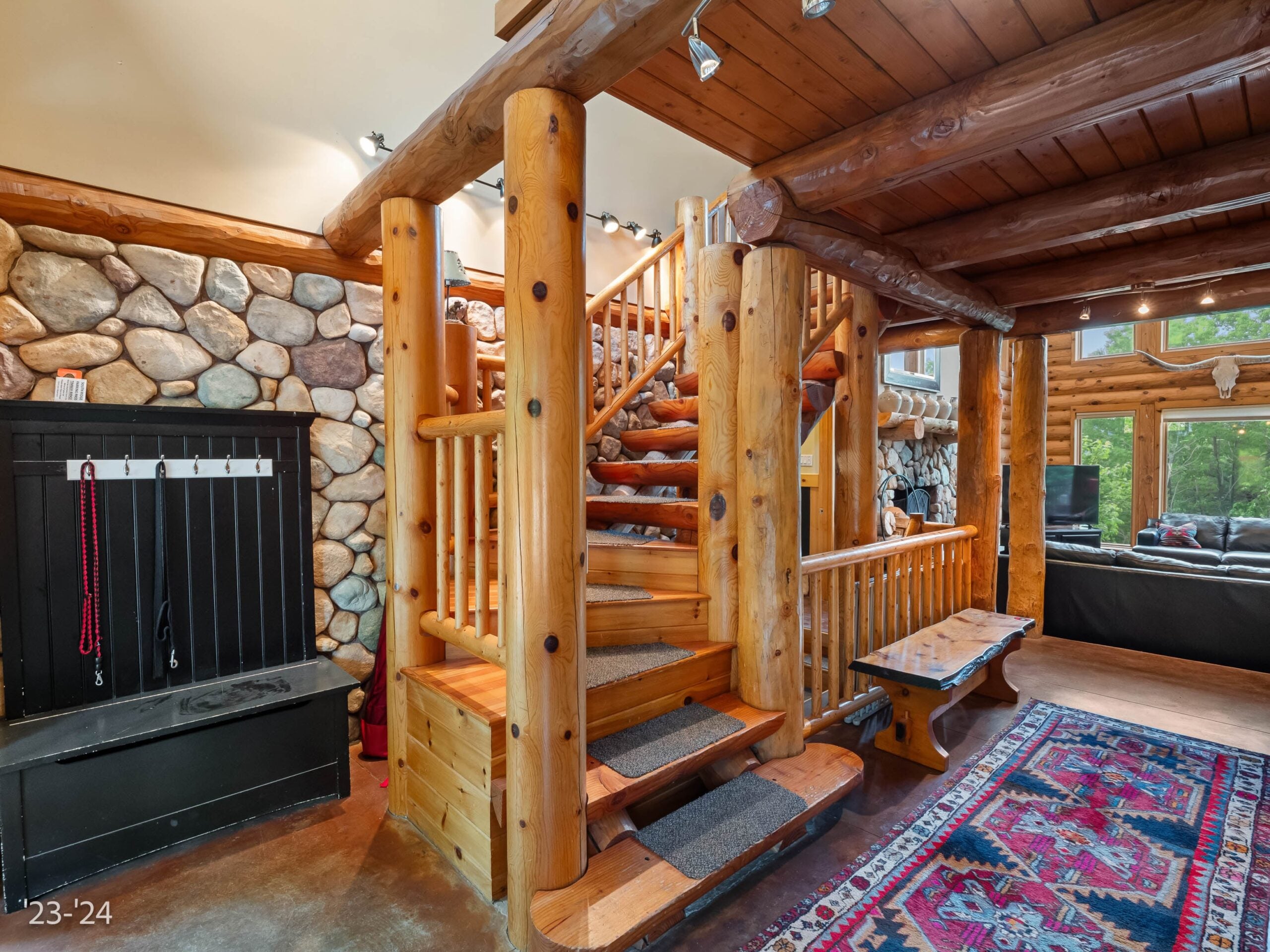 Home of the Week: A Maine log cabin to rival anything on ‘Yellowstone’