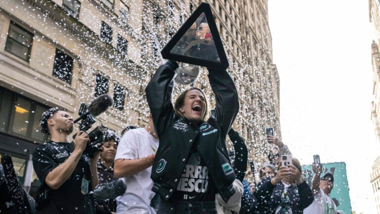 New York Liberty honored with a parade in the Canyon of Heroes