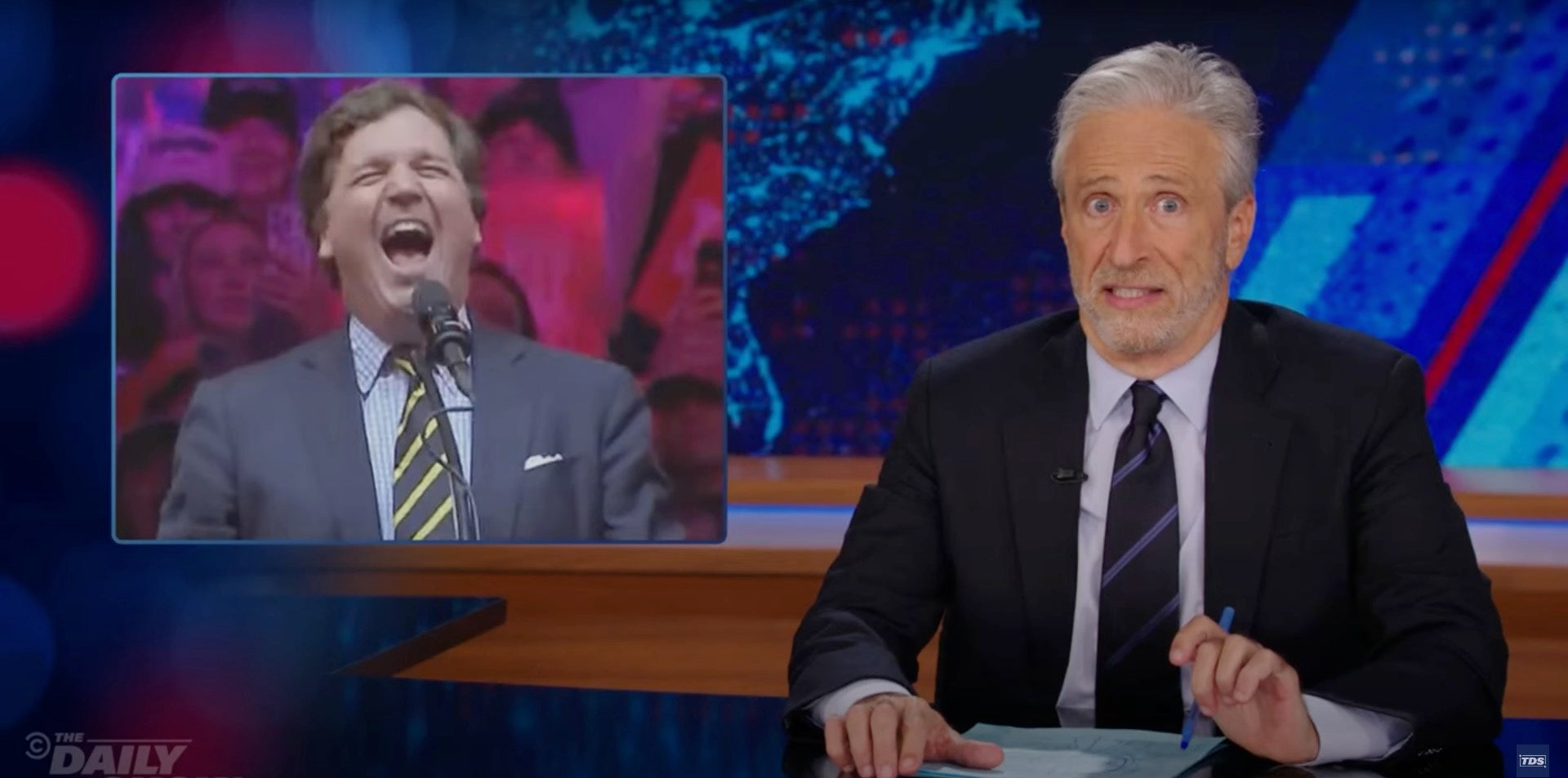 What Jon Stewart said on 'The Daily Show' of Trump's MSG rally