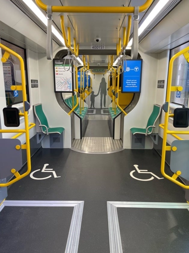 Sneak peek at new Green Line trolley coming to City Hall Plaza