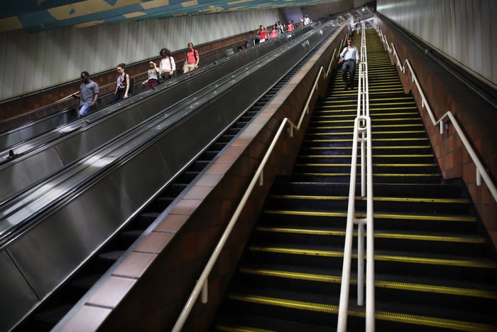 How many steps are there at Porter Square Station?
