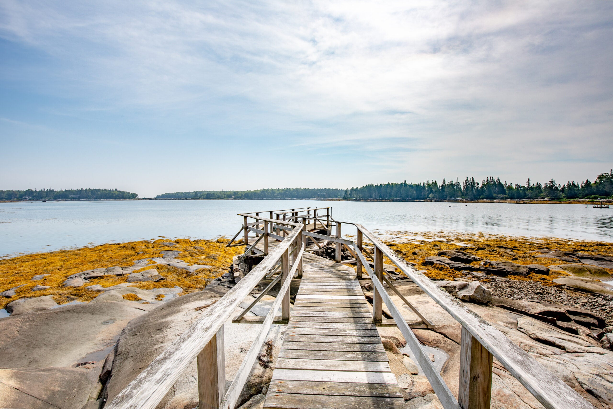 Writer Paul Theroux lists his private island in Maine. Price: $1.27m