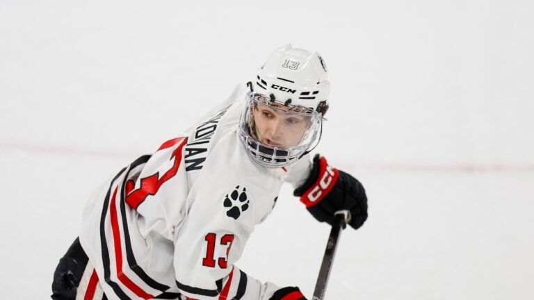 Northeastern knock out Merrimack in double OT in Hockey East