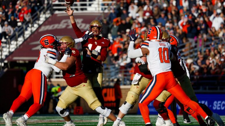 BC was a last chance for Grayson James. Now, he’s the starter.