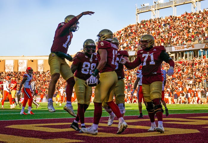 QB switch to Grayson James is one subplot in BC-SMU rematch