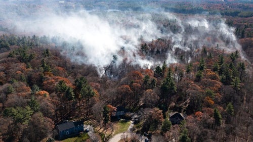 175 wildfires continue to blaze across Massachusetts