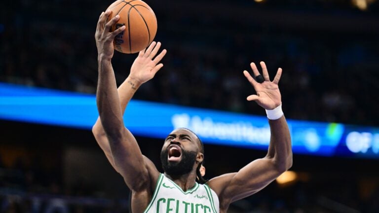 Jaylen Brown calls out 'one-sided' refs after frustrating Magic loss