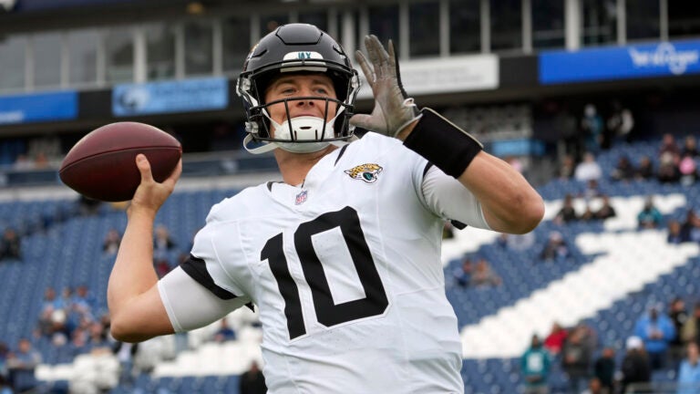 How Mac Jones helped the Patriots’ draft position on Sunday