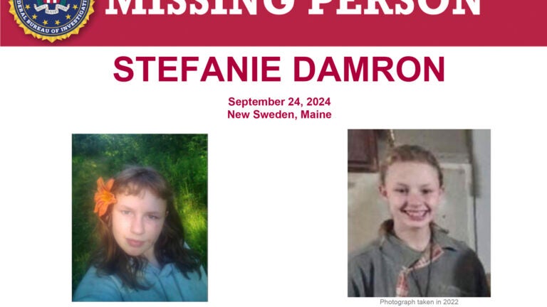 FBI offers reward in case of missing northern Maine girl