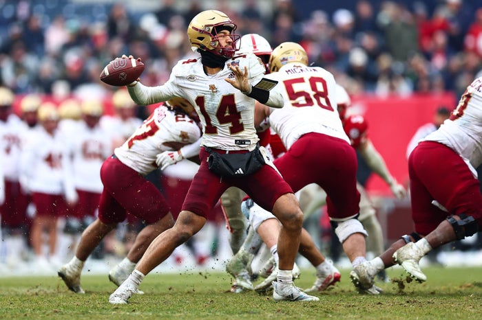 BC’s rally comes too late to take down Nebraska in Pinstripe Bowl