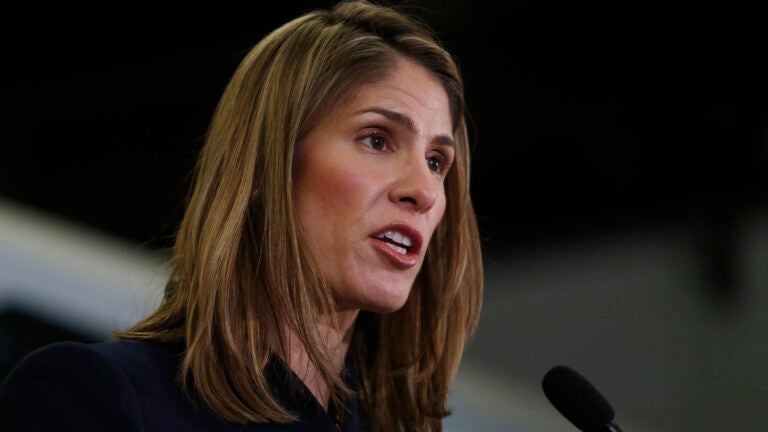 Rep. Lori Trahan said she was targeted by false bomb threat