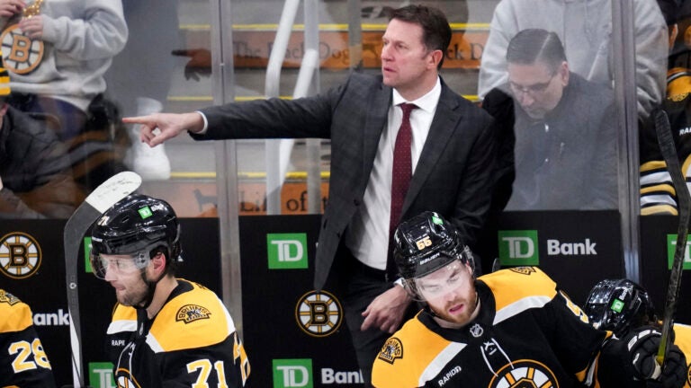 Tumbling Bruins don't make roster moves before Florida road trip