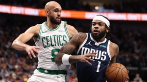 Derrick White erupts in second half, finds his rhythm against Mavs