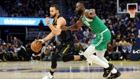 Jaylen Brown locks down Steph Curry in Celtics lopsided win
