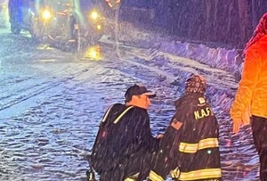 A coat-sharing Massachusetts firefighter goes viral