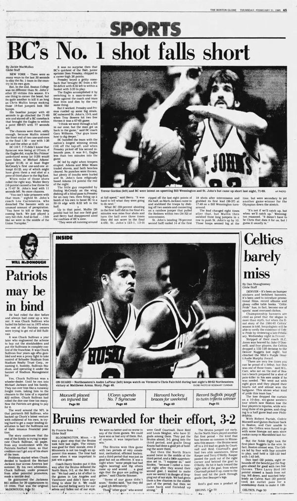 Bruins rival paid tribute to Boston fans ahead of 4 Nations final