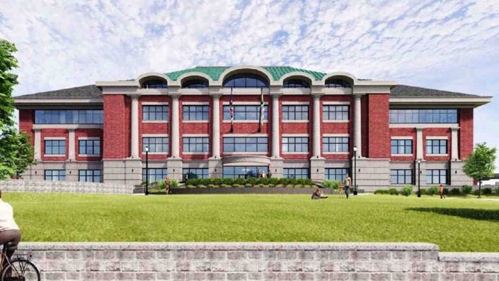 Quincy mayor defends $850,000 statues for public safety building