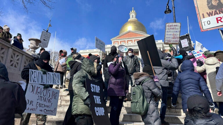 'No kings on Presidents Day' protests target Trump and Musk