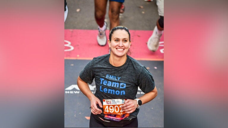 This pediatric ICU nurse is running Boston for the children at MGH