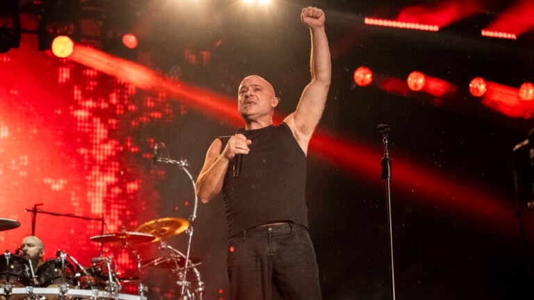 Disturbed performs energetic, engaging unconventional show at TD Garden