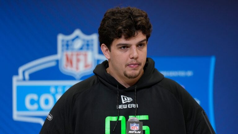 Will Campbell addresses draft concerns; which position Patriots view him as