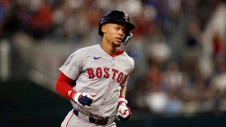 Kristian Campbell hits first homer, in extension talks with Red Sox