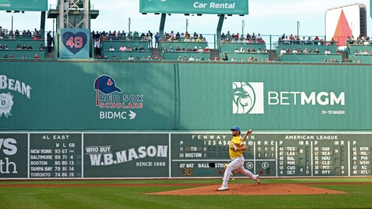 What is the Green Monster at Fenway Park?