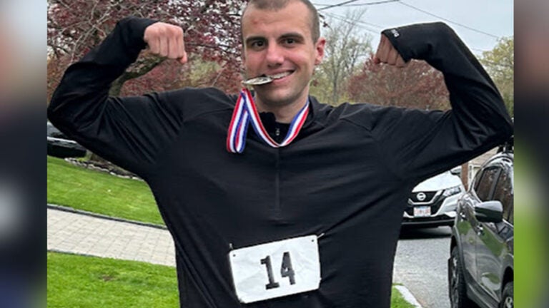 He's running Boston to honor the resilience of his grandparents