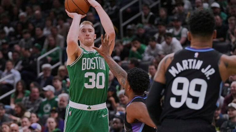 Hauser scores career-best 33 points as Celtics beat Jazz 114-108