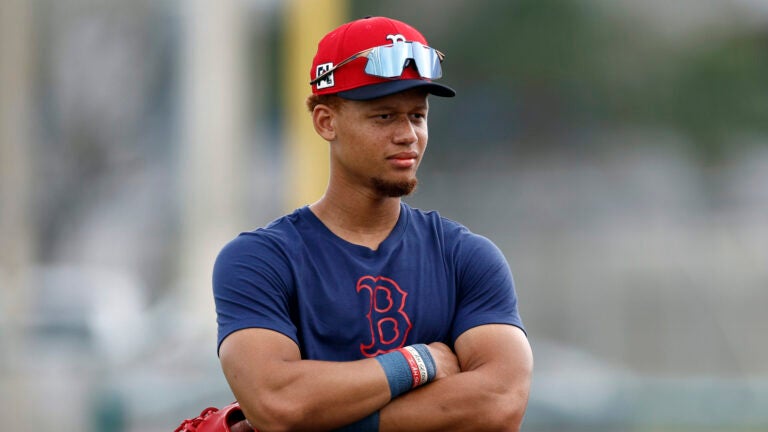 Cora compares Red Sox prospect Kristian Campbell to Celtics star