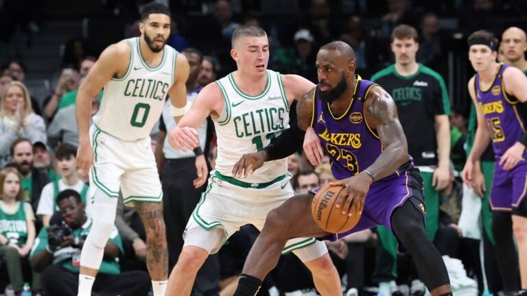 Jayson Tatum drops 40 as Celtics beat Lakers: Takeaways