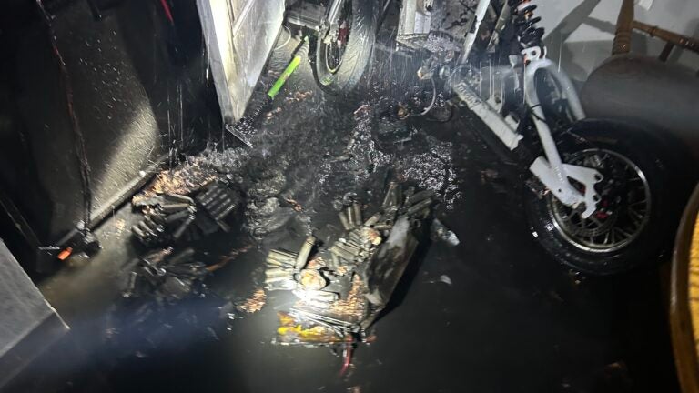 1 hospitalized after e-bike battery explodes in Holyoke apartment