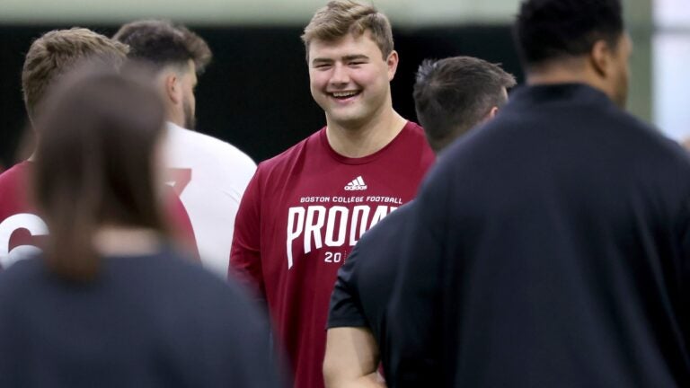 Norwell’s Ozzy Trapilo realizes his NFL dreams, as Boston College right ...