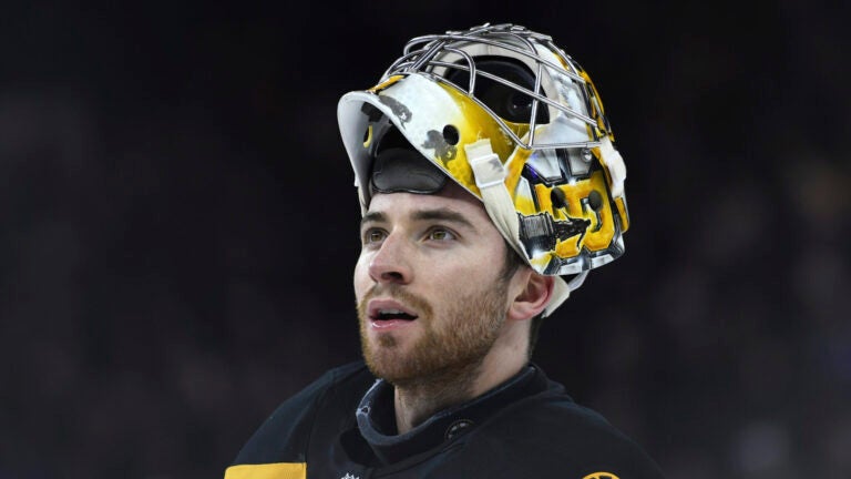 Swayman on tough season with Bruins: ‘I take accountability’