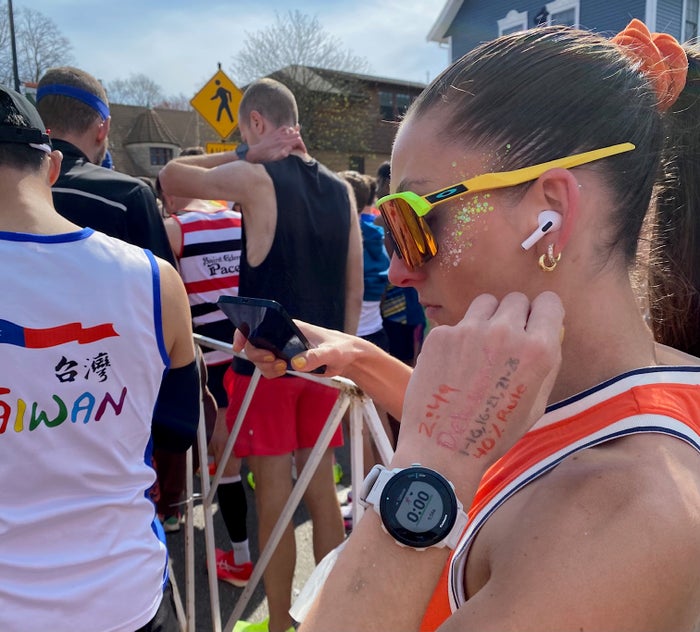 TikToker and first-time Boston Marathon runner has this advice