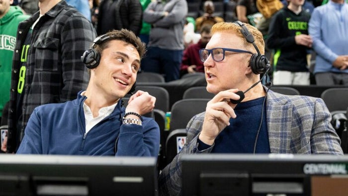 NBC Sports Boston’s Drew Carter had an idea at the Celtics’ parade ...