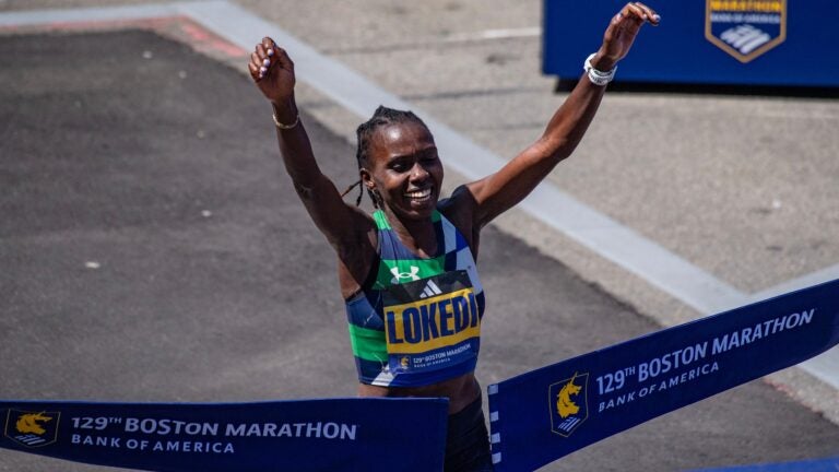 Sharon Lokedi wins 2025 Boston Marathon women's race