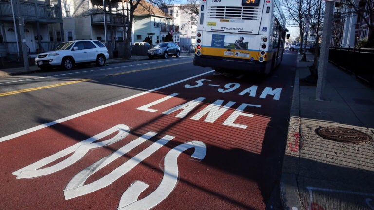 MBTA plans to install cameras on buses to ticket cars in bus lanes